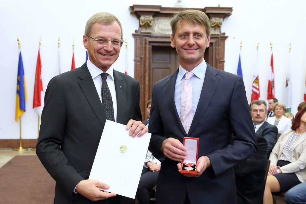 Bundesauszeichnungen an ehemalige Wimsbacher Gemeindefunktionäre ...